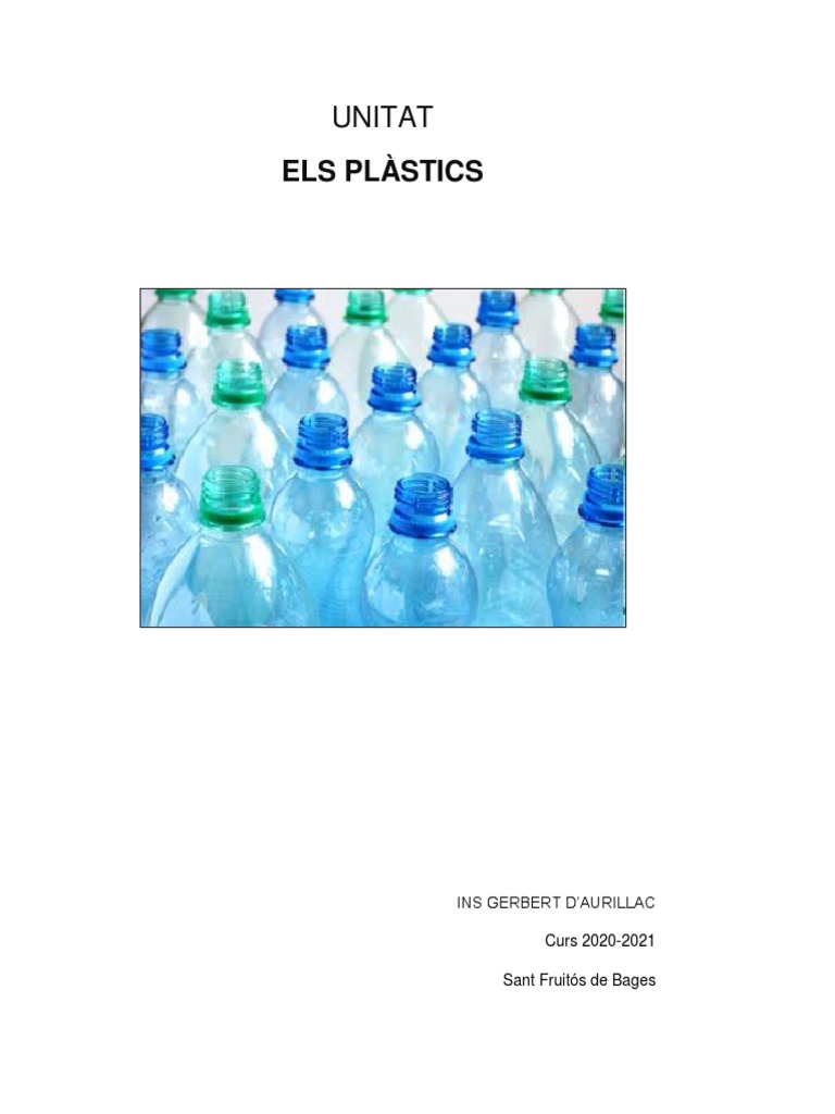 Els Plàstics: Unitat | PDF