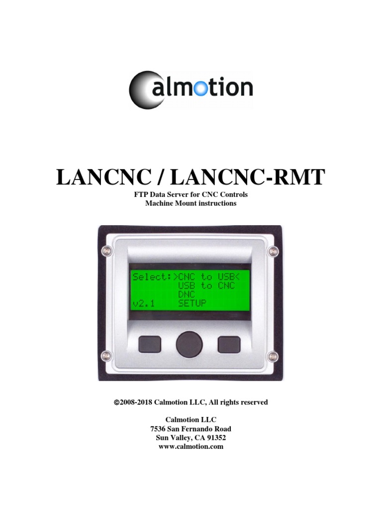 LANCNC Display Mount Plate Installation v5 | PDF | Electrical Connector ...
