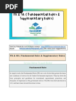 FR SR Part I General Rules PDF | PDF | Public Sphere | Social Institutions