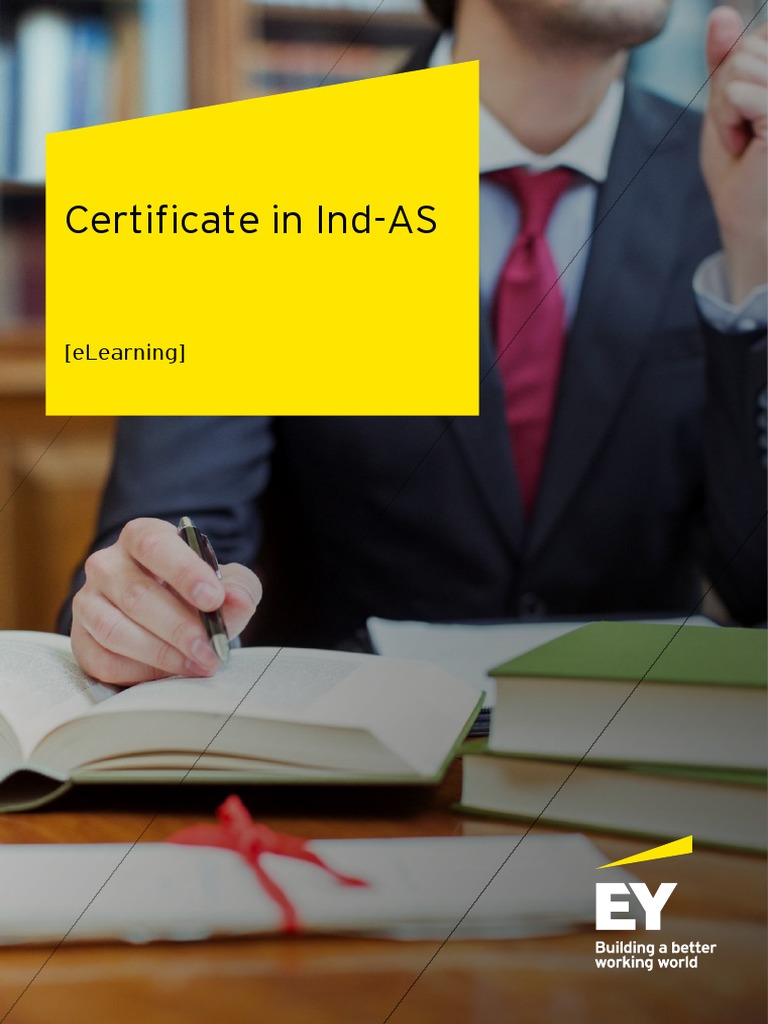 Ey Certificate in Ind As | Download Free PDF | Financial Statement ...