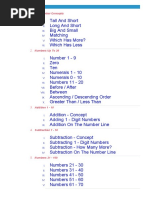 Senior KG Worksheets | PDF