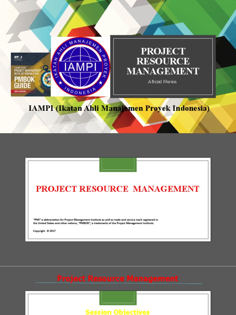 09 - Project Resources Management | PDF
