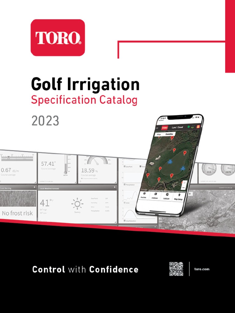 23-5003-IG Golf Irrigation Spec Catalog DV1 | PDF