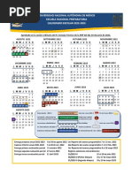 Calendario Ciclo Escolar Unisa 2022 2023 | PDF