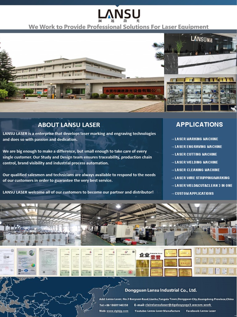 Lansu Product Album | Download Free PDF | Laser | Optical Fiber