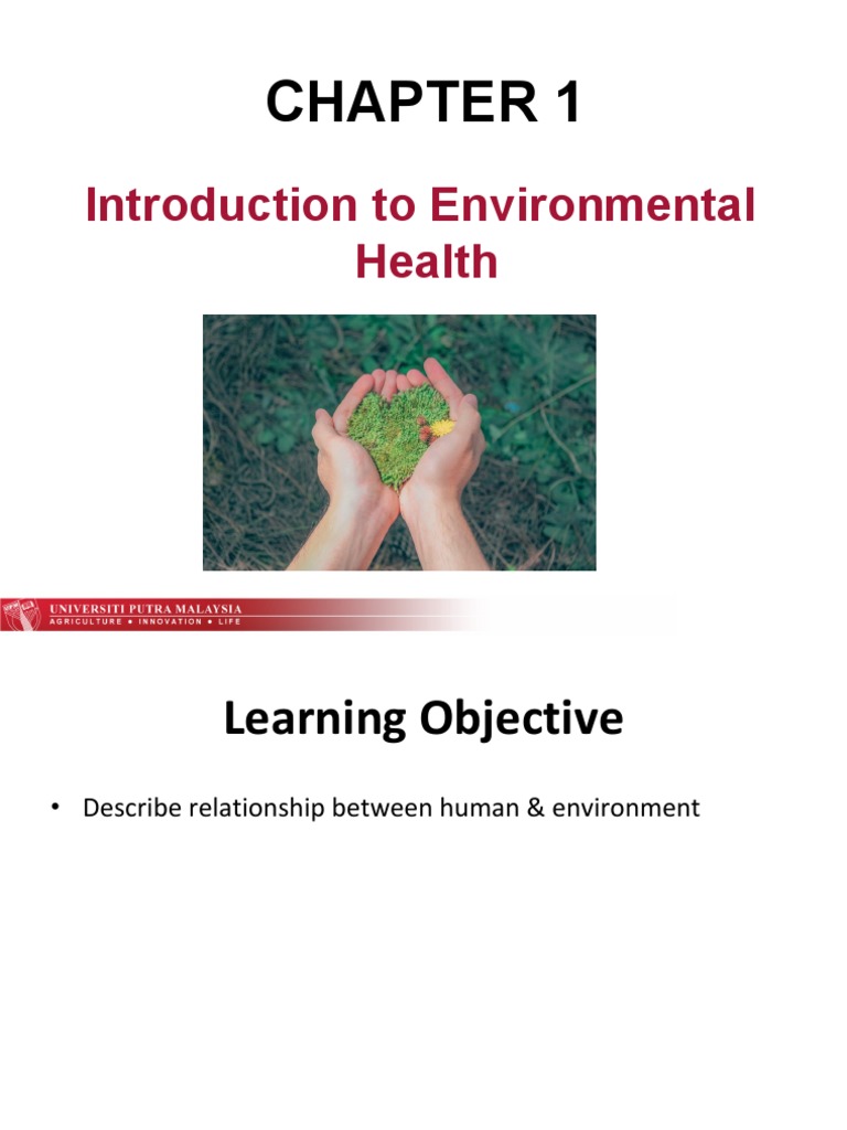 Introduction to Environmental Health | PDF | Air Pollution | Pollution