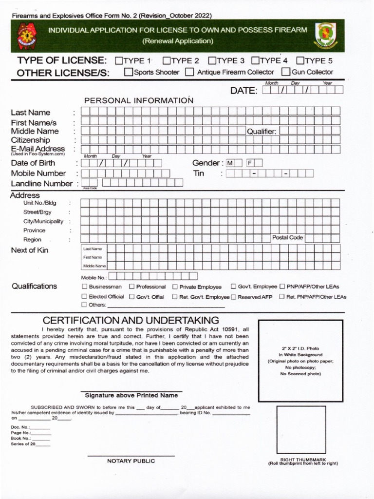 DARC LTOPF Renewal 2023 | PDF