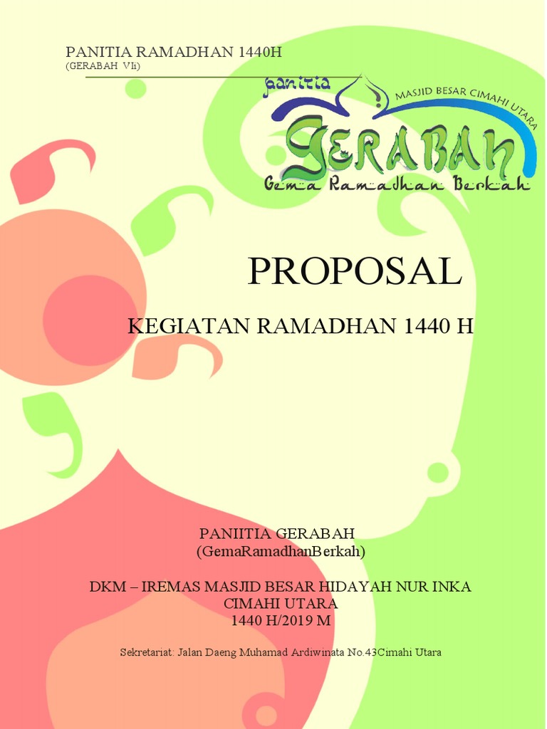 Contoh Proposal Ramadhan | PDF