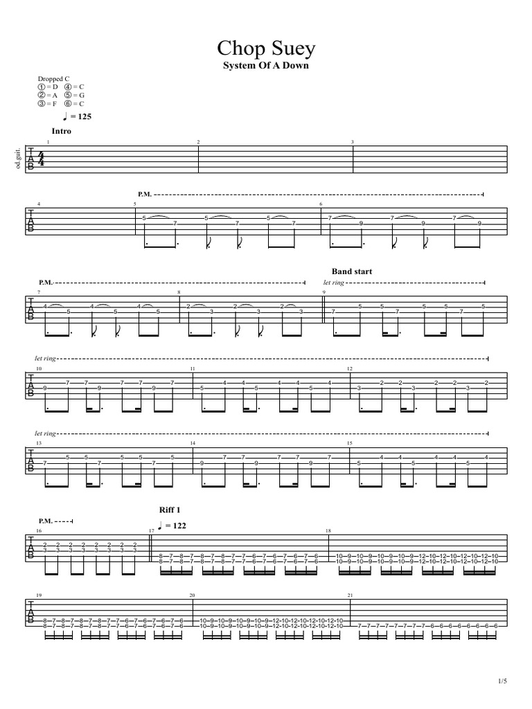Chop Suey!-System of A Down | PDF | Chess