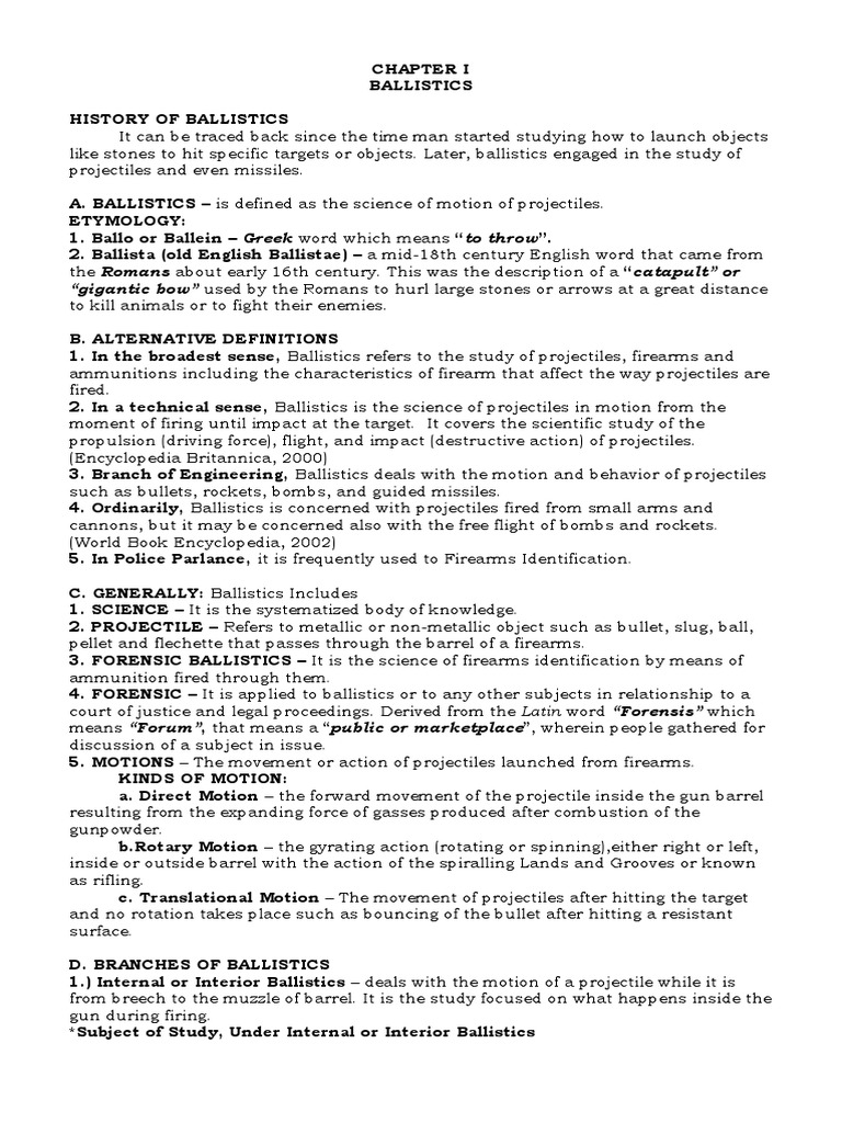 Forensic Ballistics | PDF | Revolver | Gun Barrel