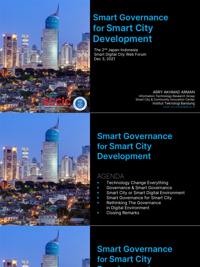Smart Governance For | PDF | Governance | Internet Of Things