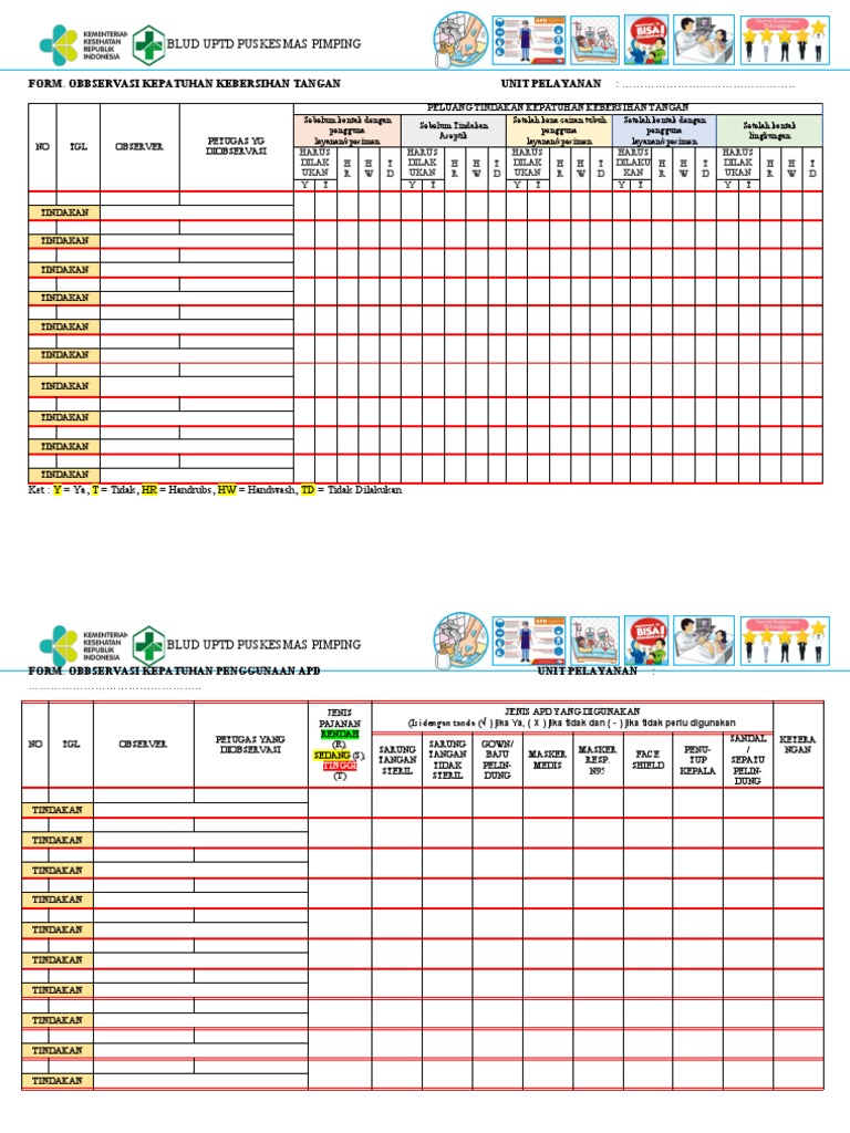 Form Lembar Observasi | PDF