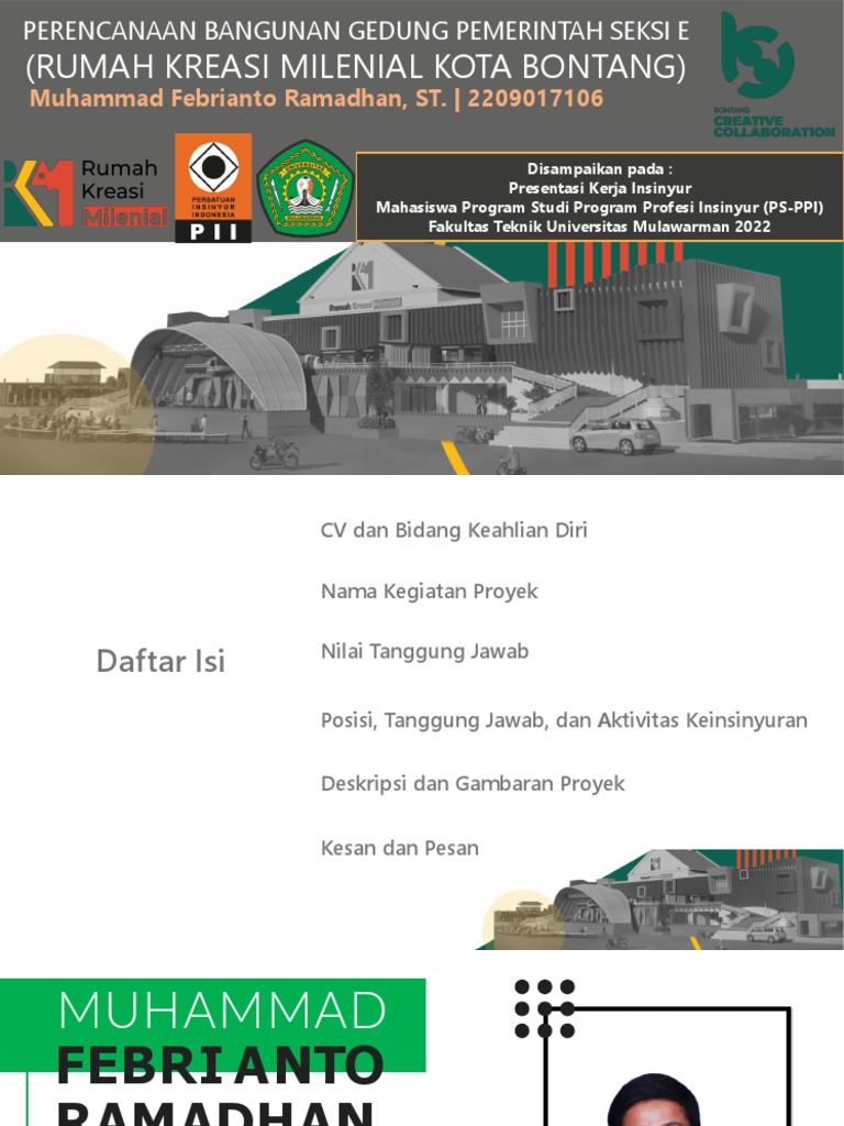 Presentasi Karya Insinyur (M. Febrianto R.) | PDF