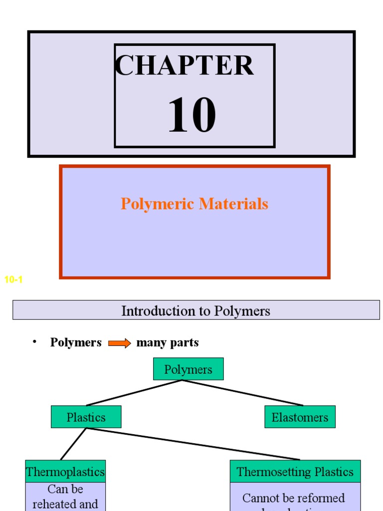 Introduction to Polymeric Materials | PDF | Polymers | Copolymer