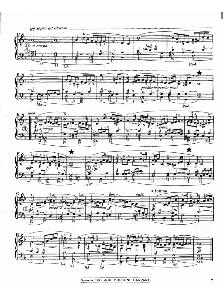 Bach - Aria Sulla Quarta Corda 2 | PDF