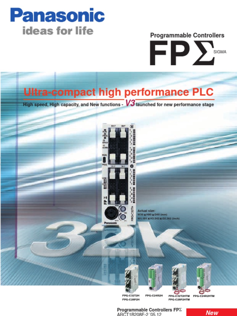 Panasonic FPG C32T2H Datasheet | PDF