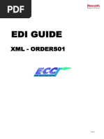EDIFACT Orders Sample Document | PDF