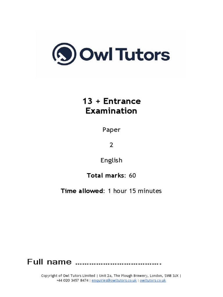 Paper-2 Year 8 | PDF | Dracula | Narrative