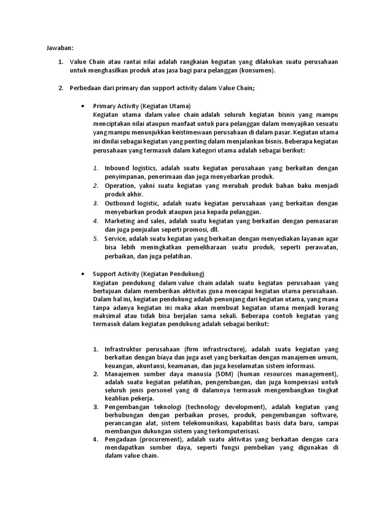 Jawaban Tugas Sesi 2 - SIM | PDF