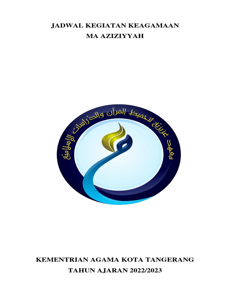 Jadwal Kegiatan Keagamaan | PDF