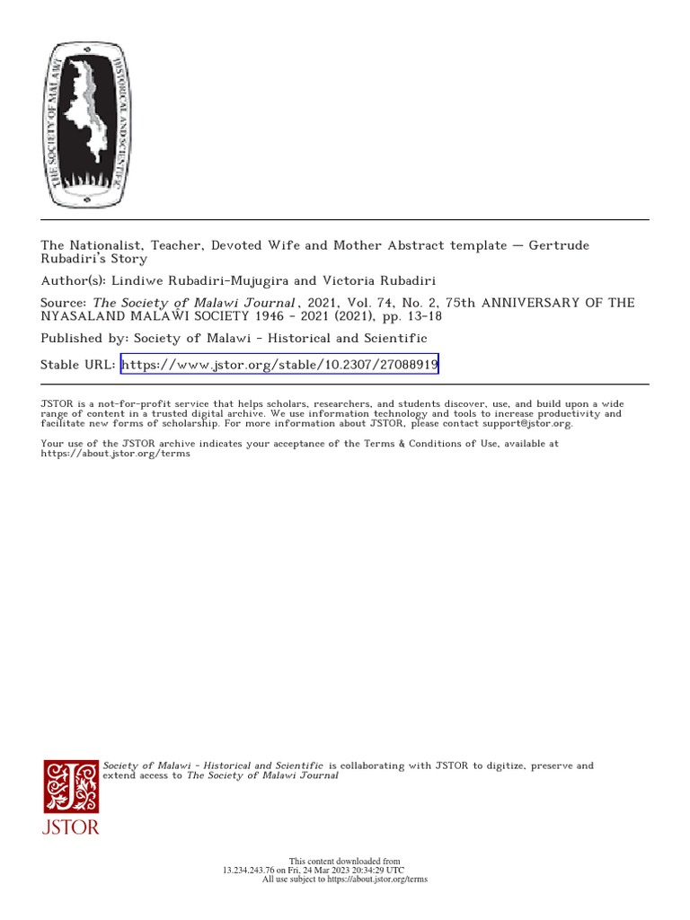 The Nationalist, Teacher, Devoted Wife and Mother Abstract Template ...