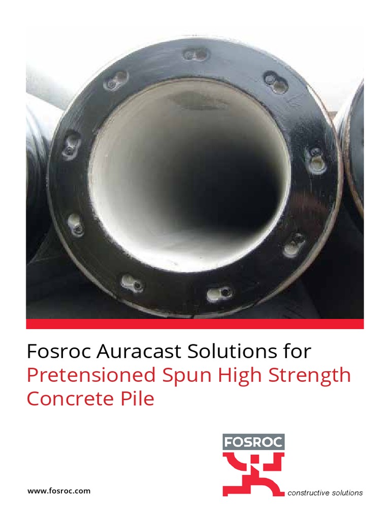 Fosroc Auracast Solutions Brochure | PDF | Concrete | Building Materials