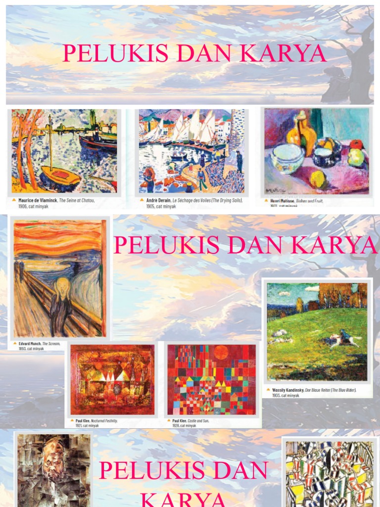 Pendidikan Seni Visual Tingkatan 5: Bab 3 Seni Catan New | PDF