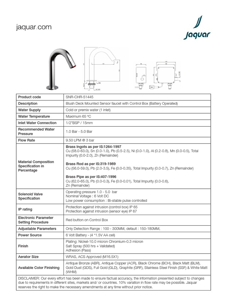 SNR CHR 51445 - D | PDF | Copper | Building Materials