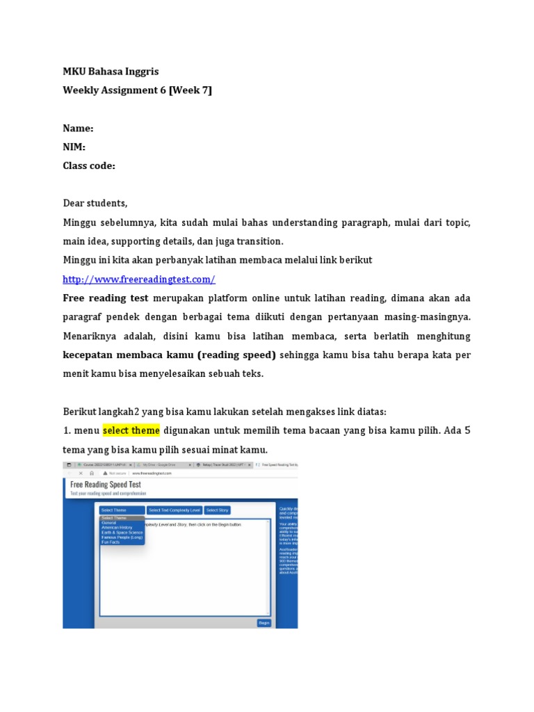 MKU Worksheet 6 (Week 7) | PDF