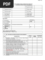 MHE Checklist | PDF | Forklift | Elevator