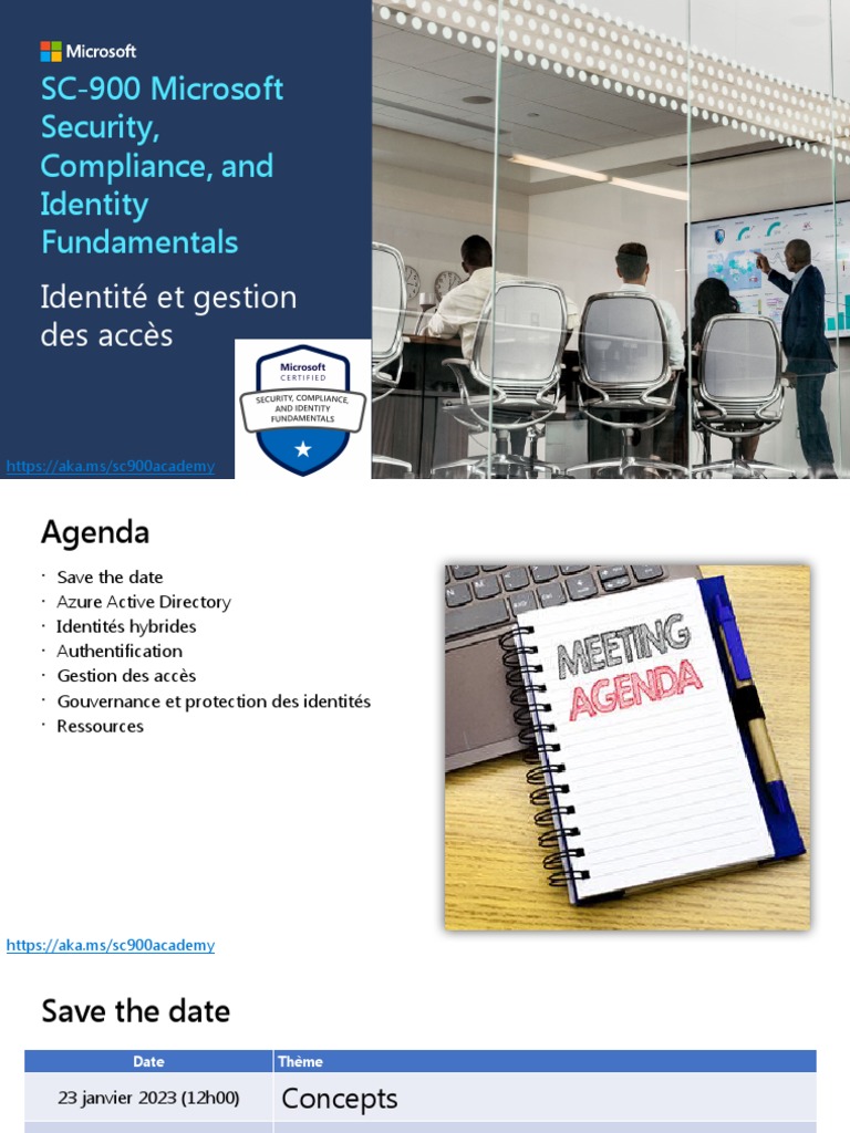 SC900 - 02 - Identité | PDF | Computing | Computer Security