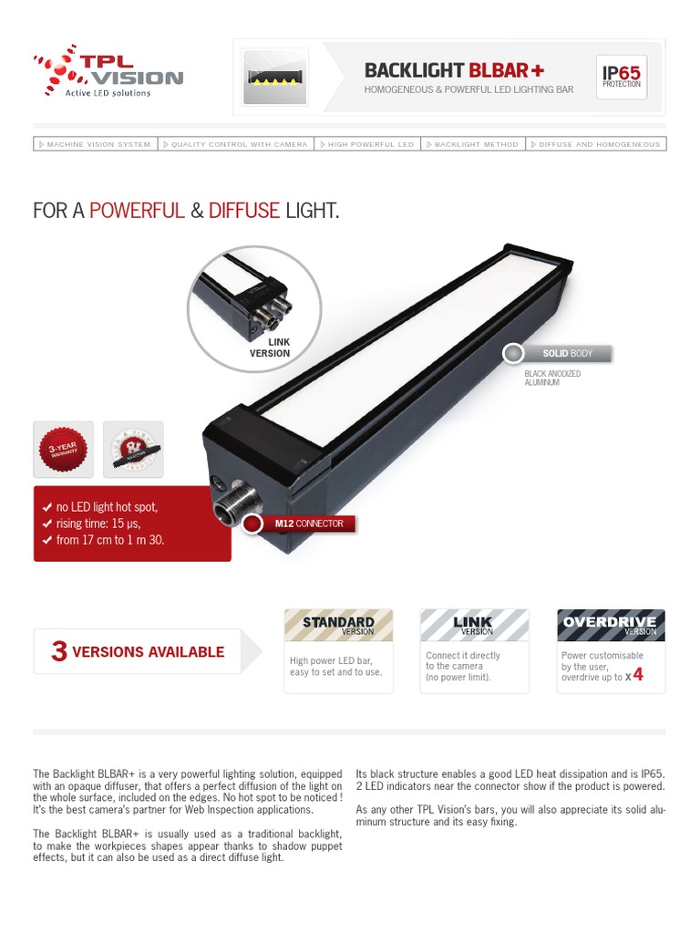 Homogeneous LED Backlight Bar | PDF | Light Emitting Diode | Bipolar ...