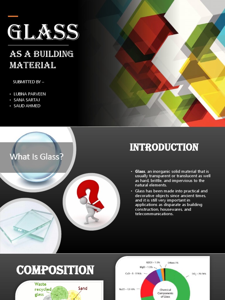 Glass Presentation | PDF | Glasses | Window