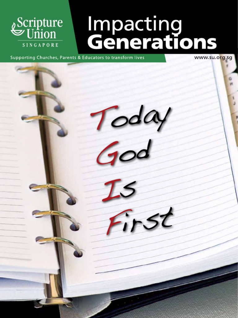 2011-1 Today God Is First | PDF | Jesus | Prayer