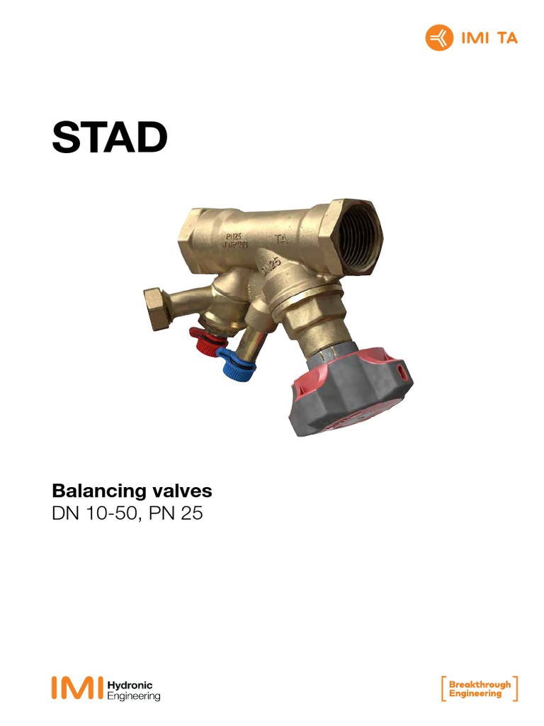 STAD PN25 EN Low | PDF | Viscosity | Valve