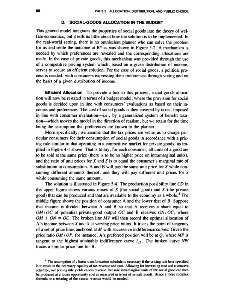 Musgrave Budget Model | PDF