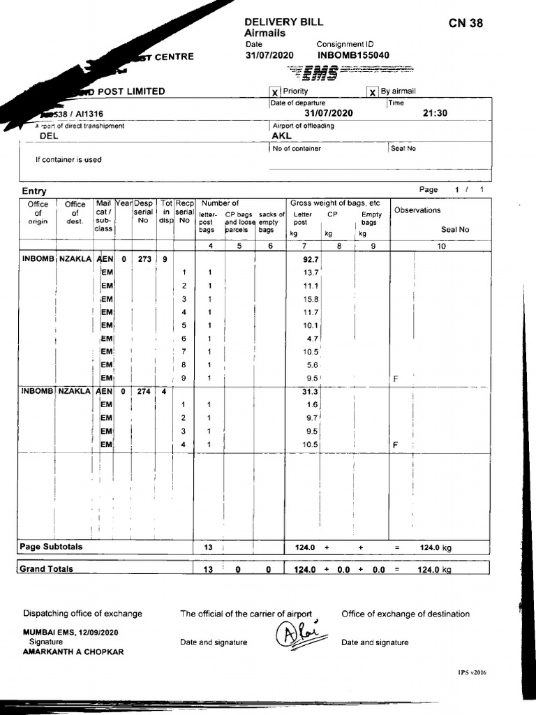 CN38 EN0273 - EN0274 New Zealand - S | PDF