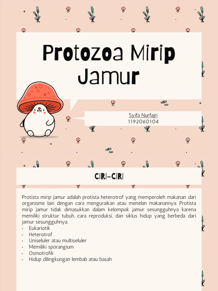 Protista Mirip Jamur | PDF