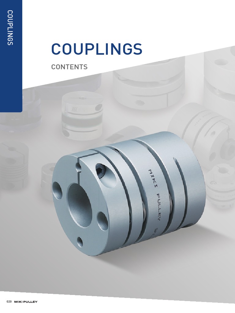 Couplings | PDF | Electric Motor | Tools