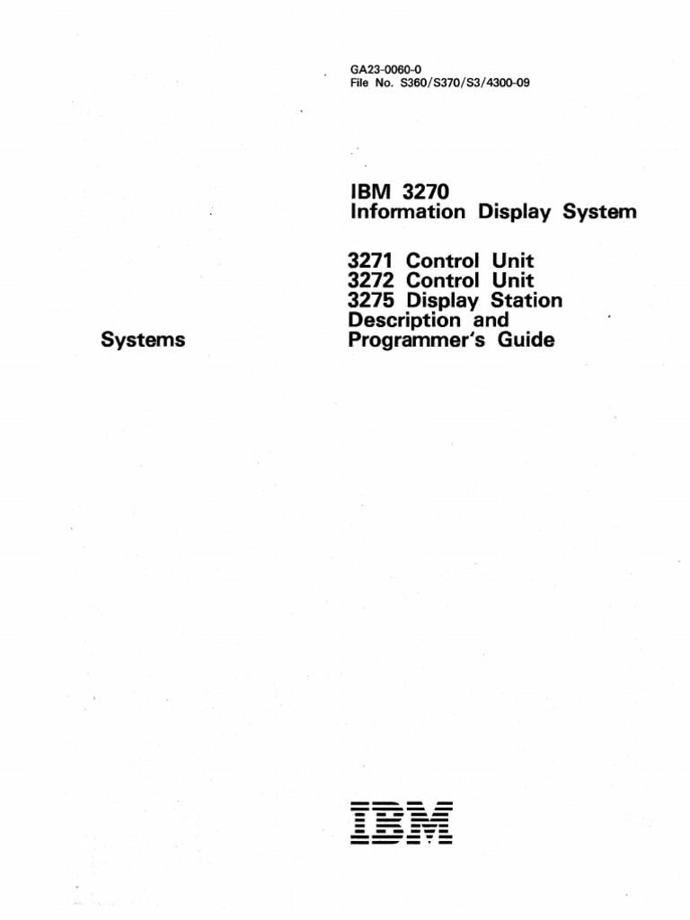 Information Dis'play System Control Unit Control Unit Display Station ...