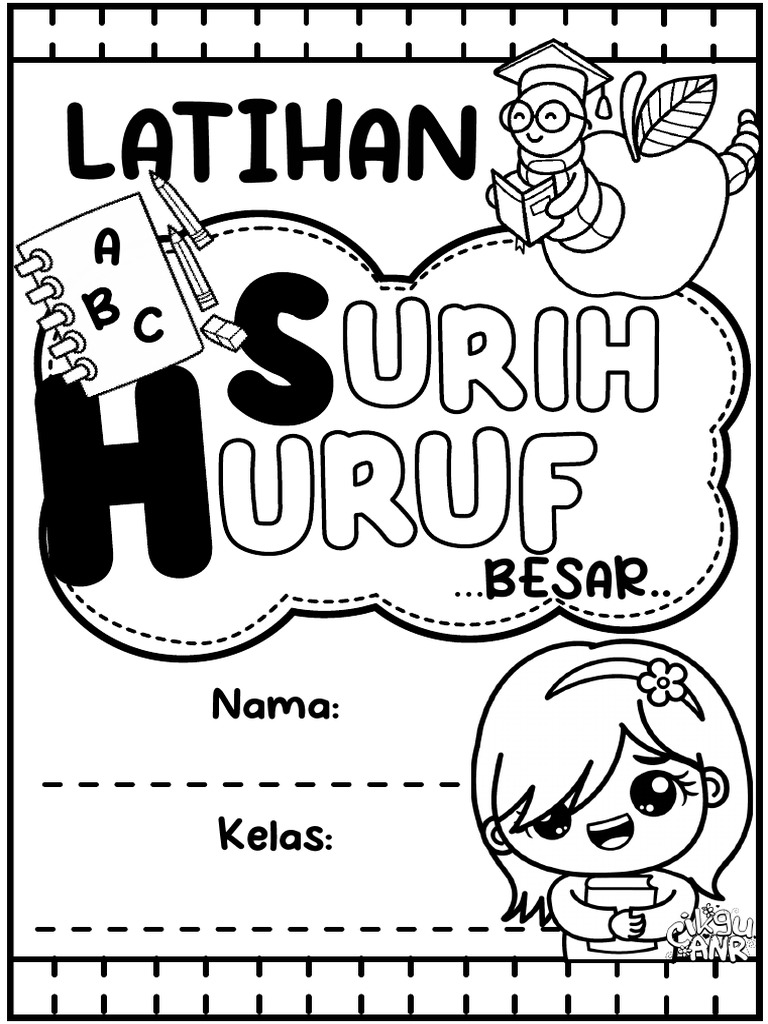Latihan Surih Huruf Besar | PDF