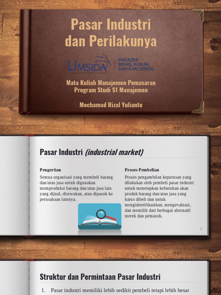 Analisis Pasar Industri dan Karakteristiknya | PDF