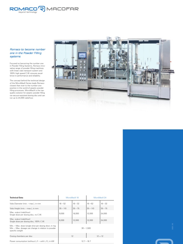 Aseptic Powder Filling Solutions | PDF