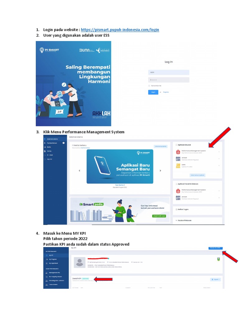 Tutorial Pengisian Realisasi | PDF