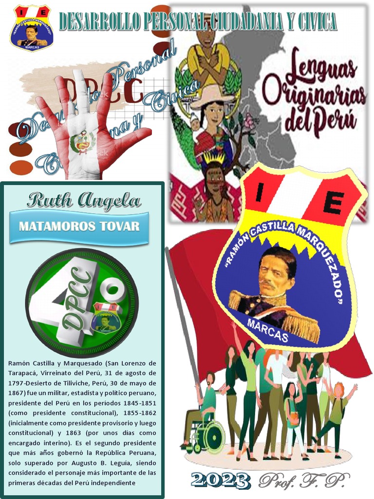 Caratula de DPCC Folder 4° Grado | PDF