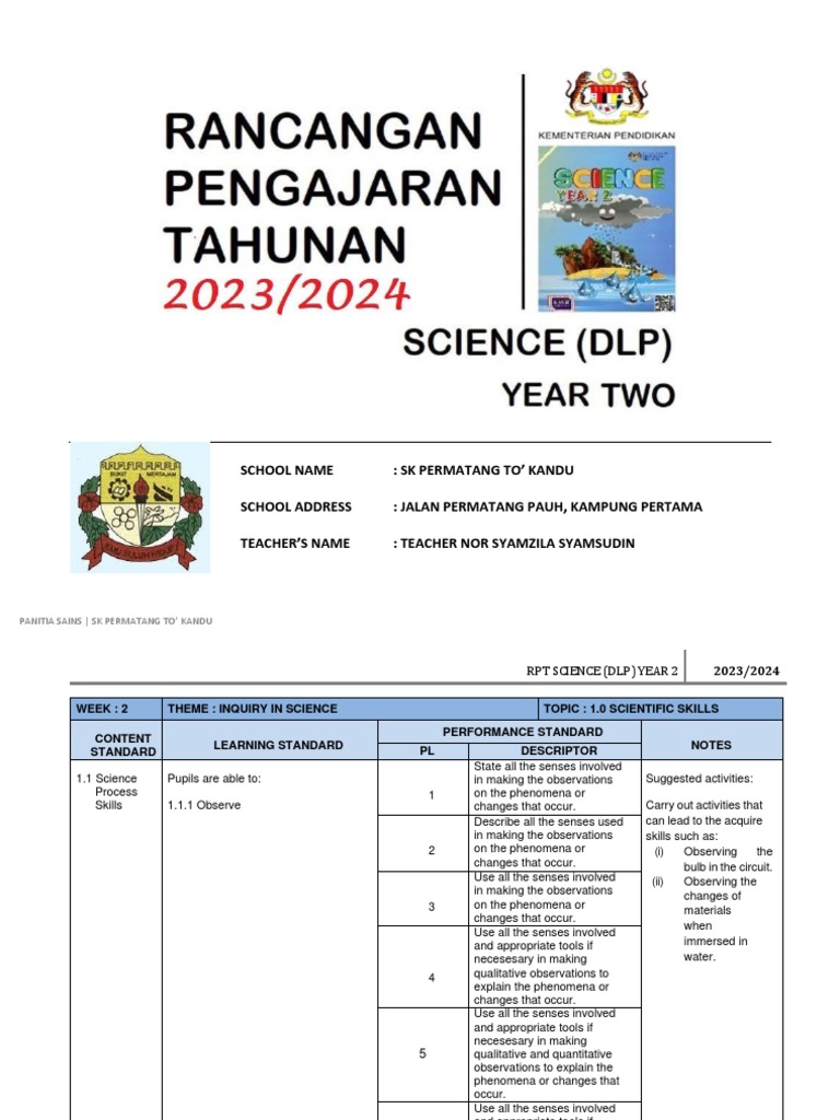 Developing Scientific Observation and Classification Skills Through ...