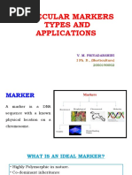 Molecular Marker | PDF | Polymerase Chain Reaction | Genetic Marker