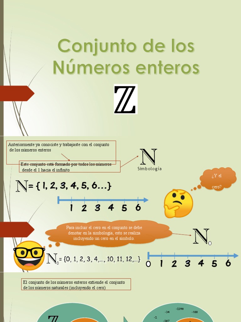 Introducción a Números Enteros | PDF | Entero | Número natural