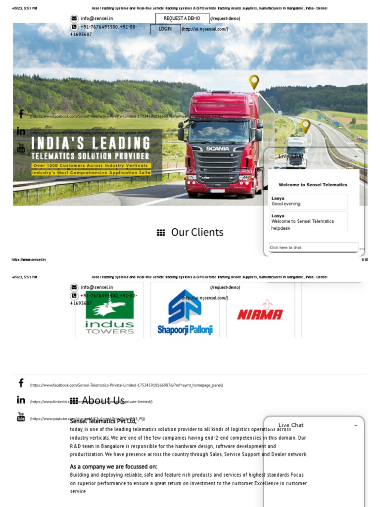 Asset Tracking Systems and Real-Time Vehicle Tracking Systems & GPS ...