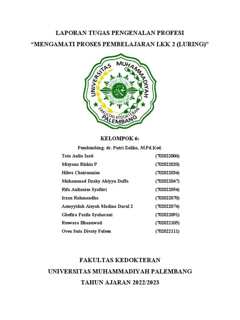 Laporan Tugas Pengenalan Profesi | PDF